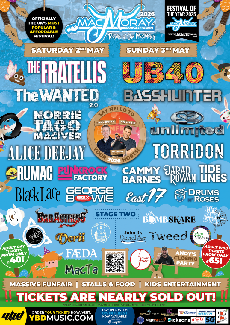 MacMoray Festival – Family Festival in Moray